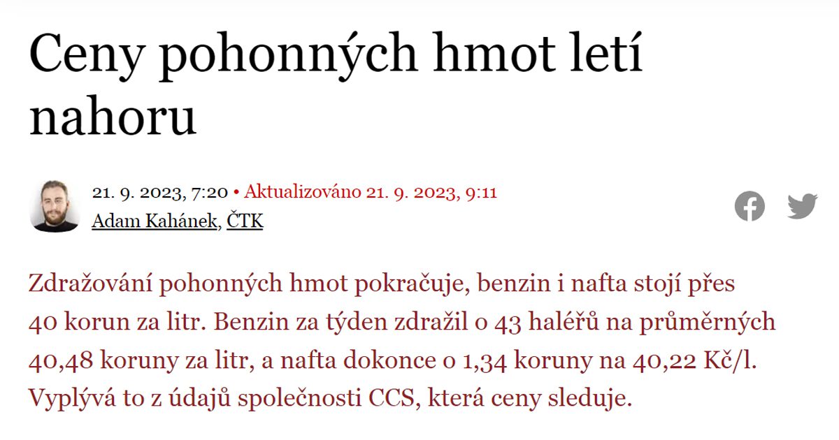 Ceny nafty u nas stupaju? A jak je možne, že v Polsku klesaju? | Rádio ...